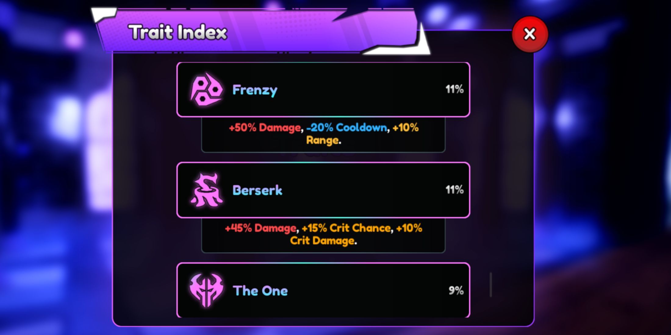 Roblox Anime Final Strike Trait Tier List and Reroll Guide