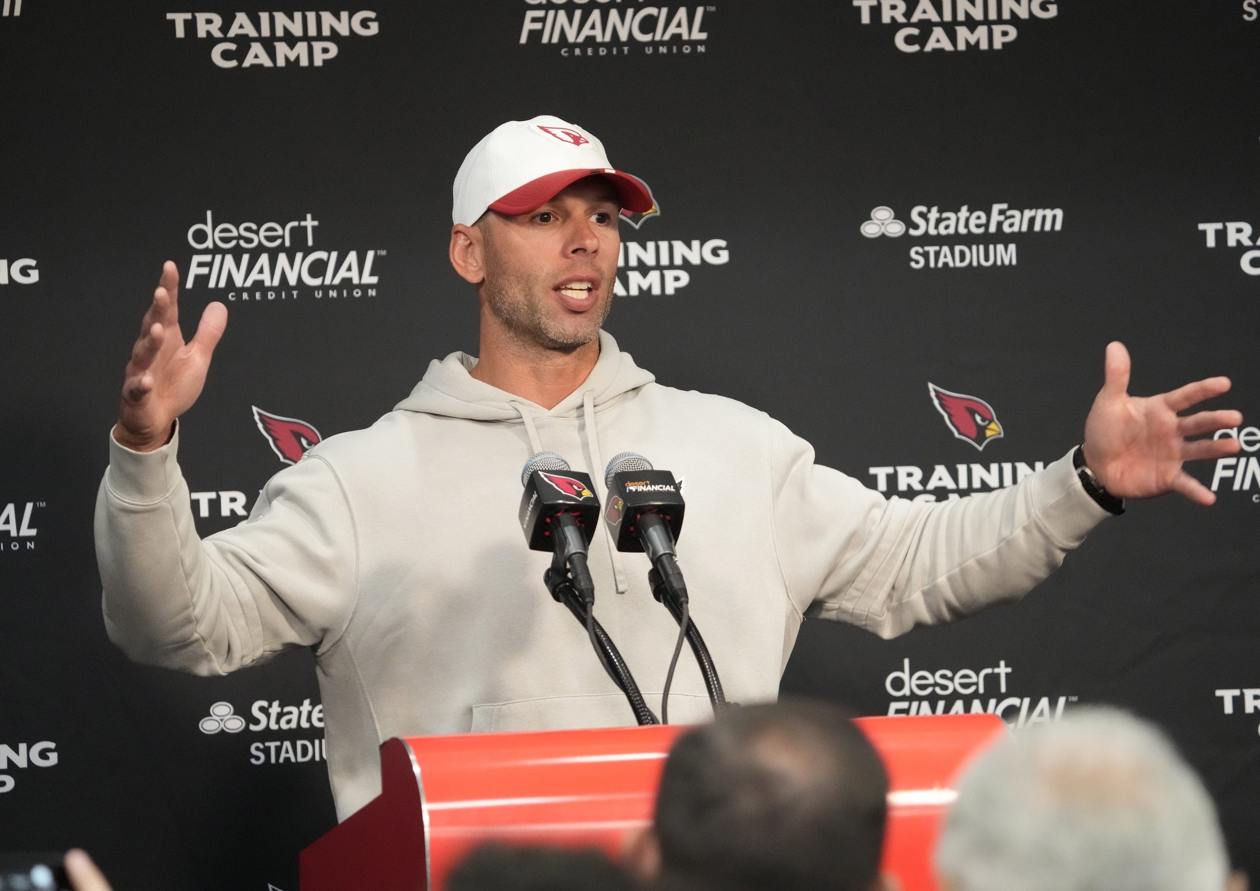 Cardinals HC Gannon welcomes the pressure and will lean on his players ...