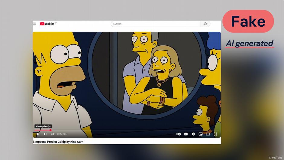 Fact check: Did 'The Simpsons' predict Coldplay kiss cam?