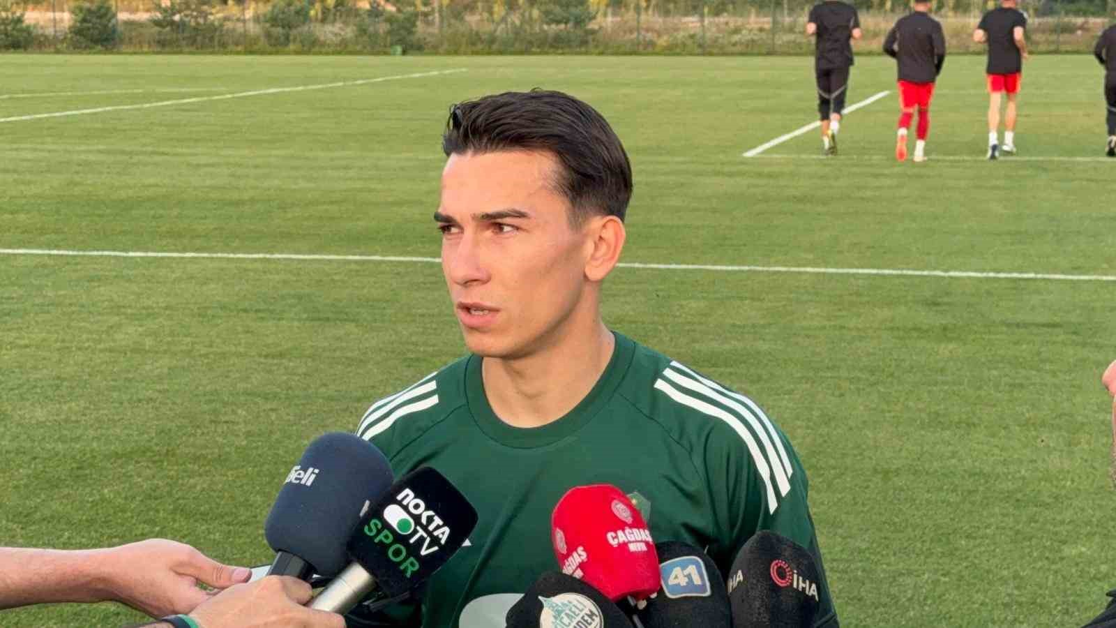 Furkan Gedik: "Kocaelispor olduğu sürece başka bir yeri düşünmem"