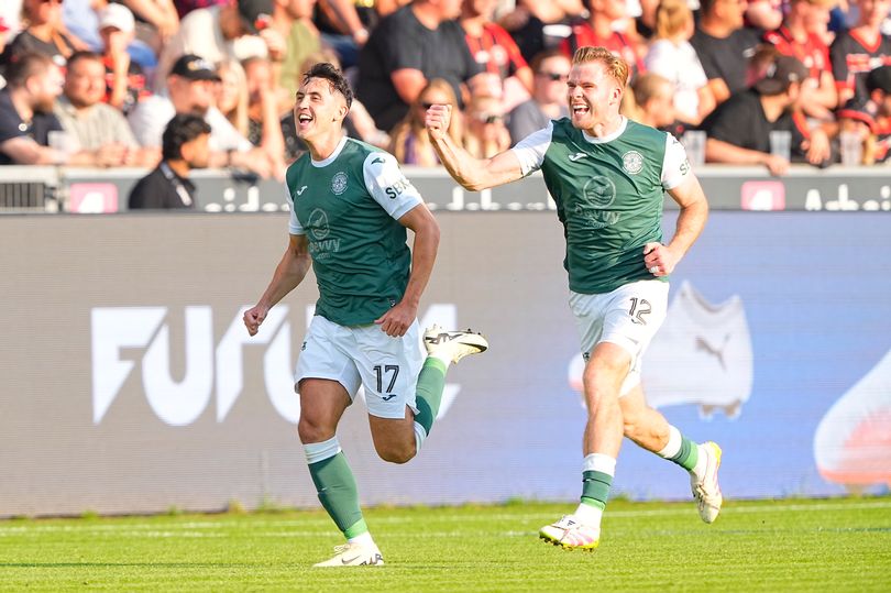 Hibs in Europa League driving seat as Jamie McGrath becomes instant ...