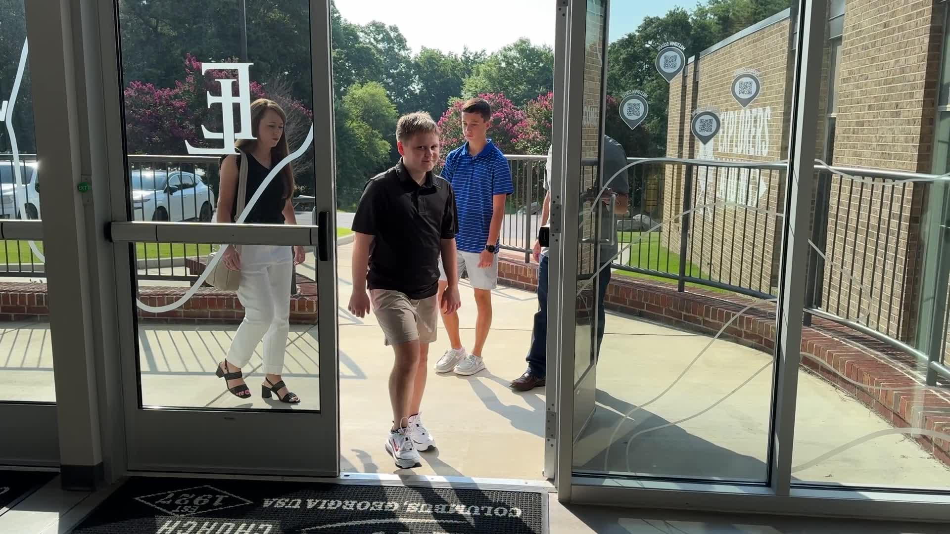 11-year-old Columbus boy raises money for blind women's surgery