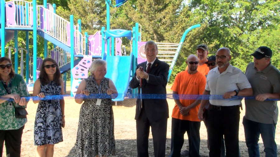 Upgraded playground opens at Joseph Walczak Park