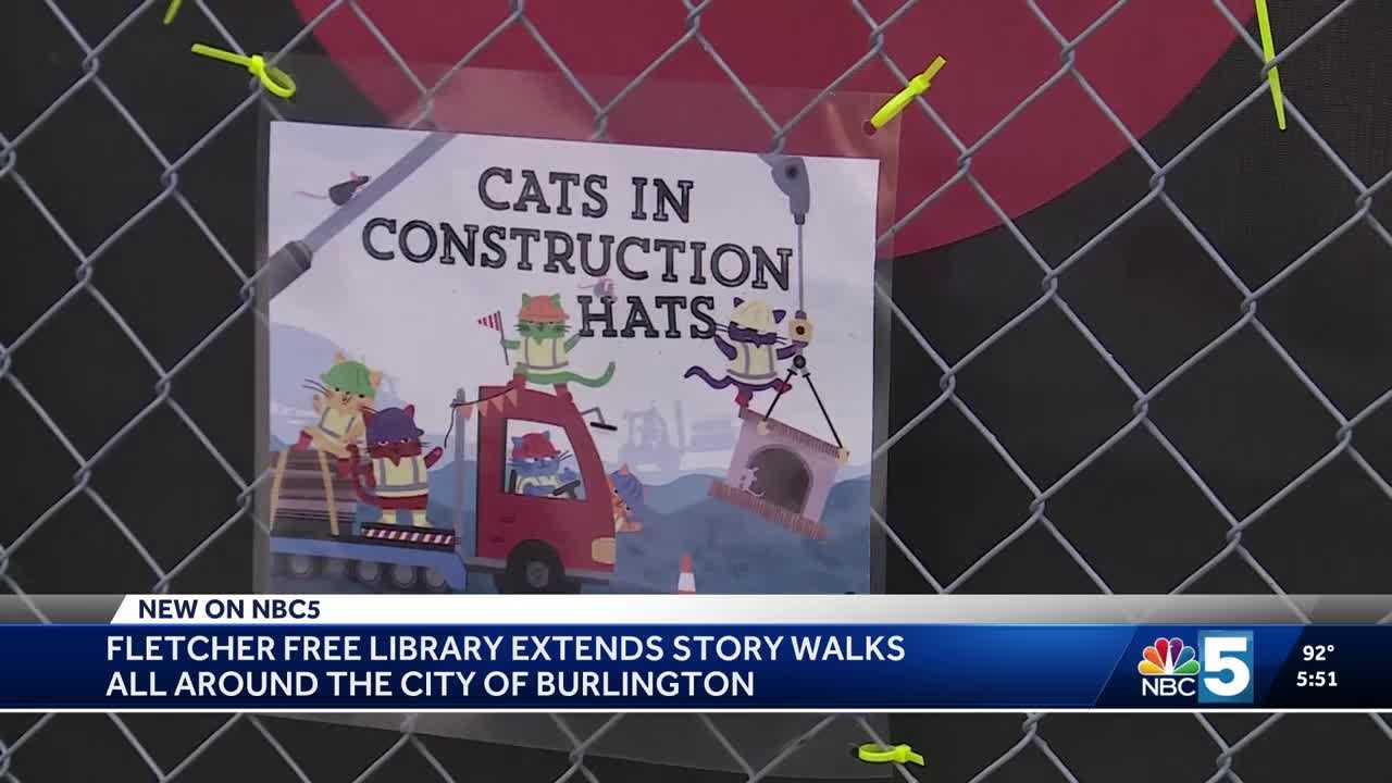 Fletcher Free Library launches new story walks with potential to win ...