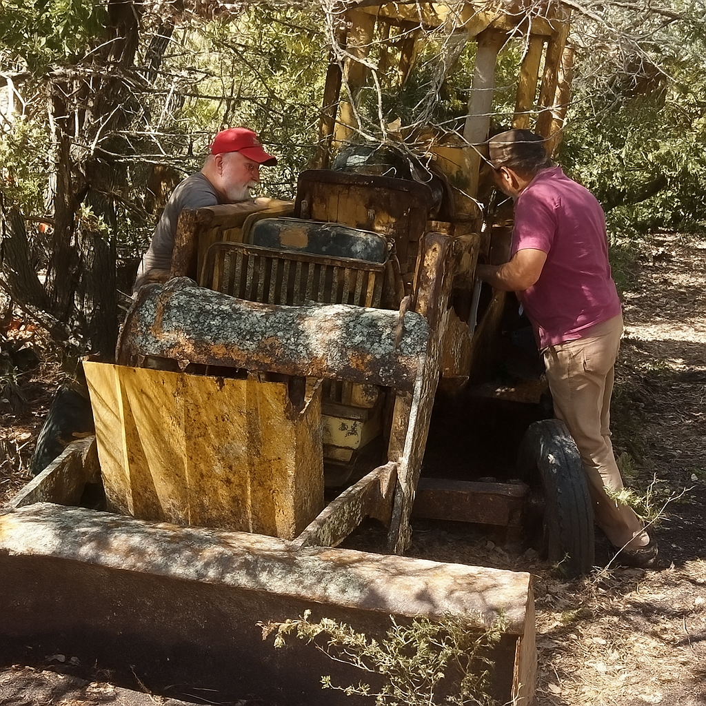 Will This 30-Year-Old Military Backhoe Start?