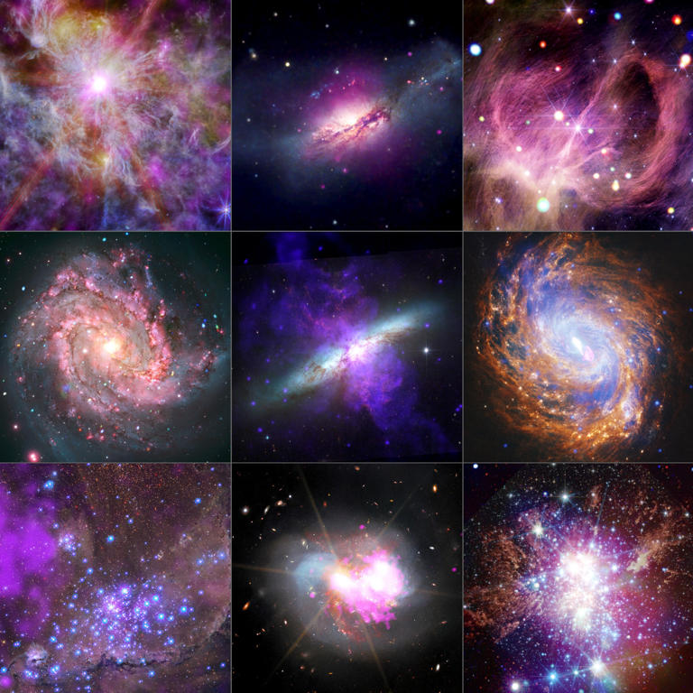 These gorgeous new images of the cosmos from NASA's Chandra X-ray ...