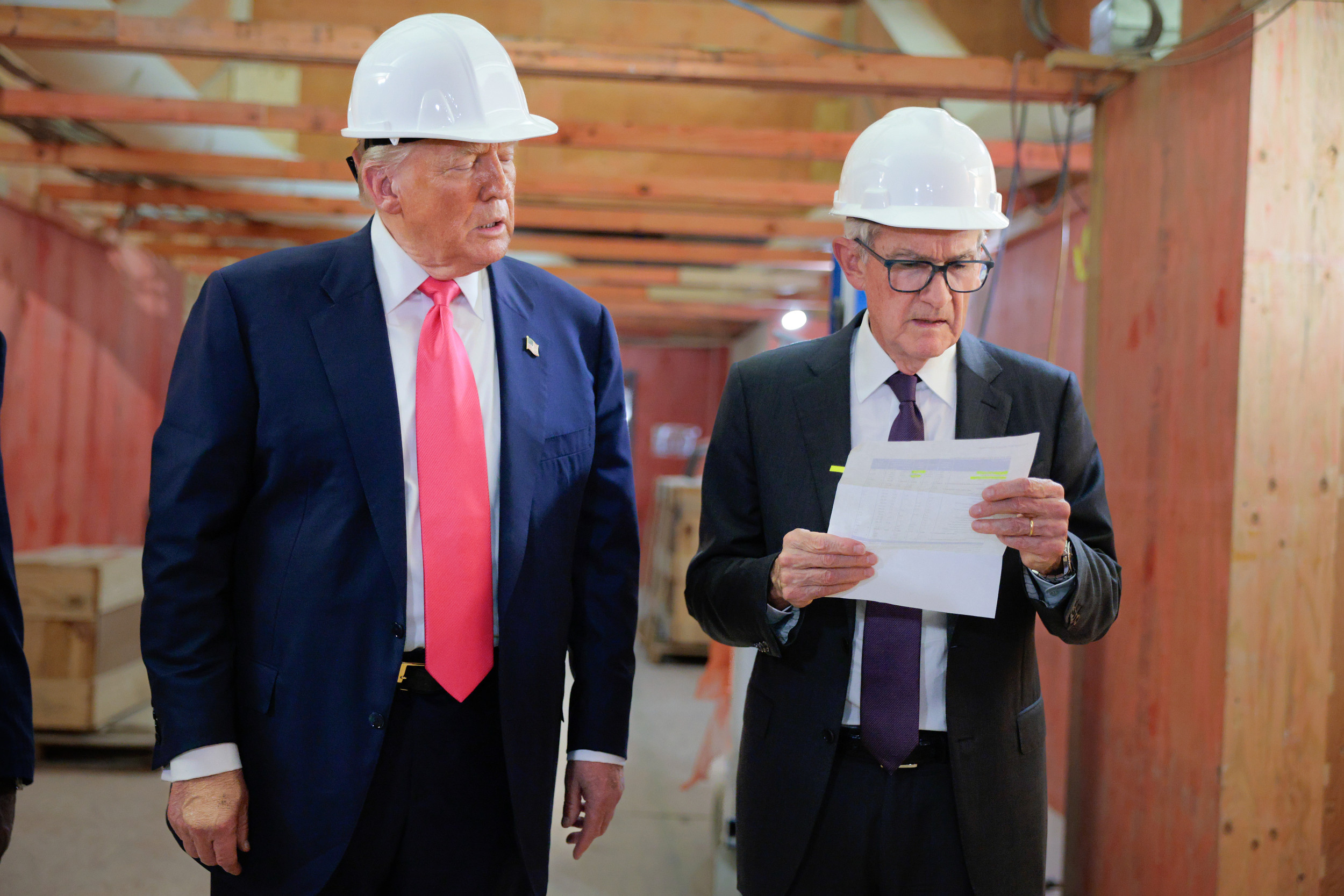Trump And Powell Butt Heads Over Fed Building Renovation Cost