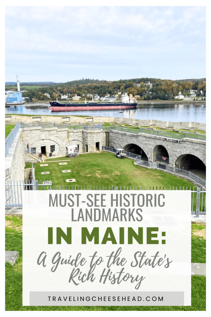 Must-See Historic Landmarks in Maine: A Guide to the State's Rich History