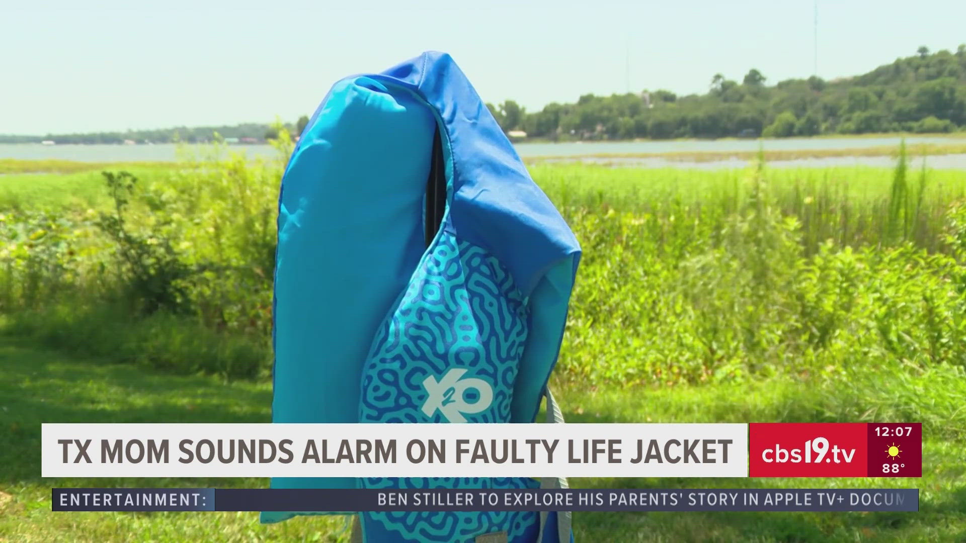 Texas mom sounds alarm on faulty life jacket