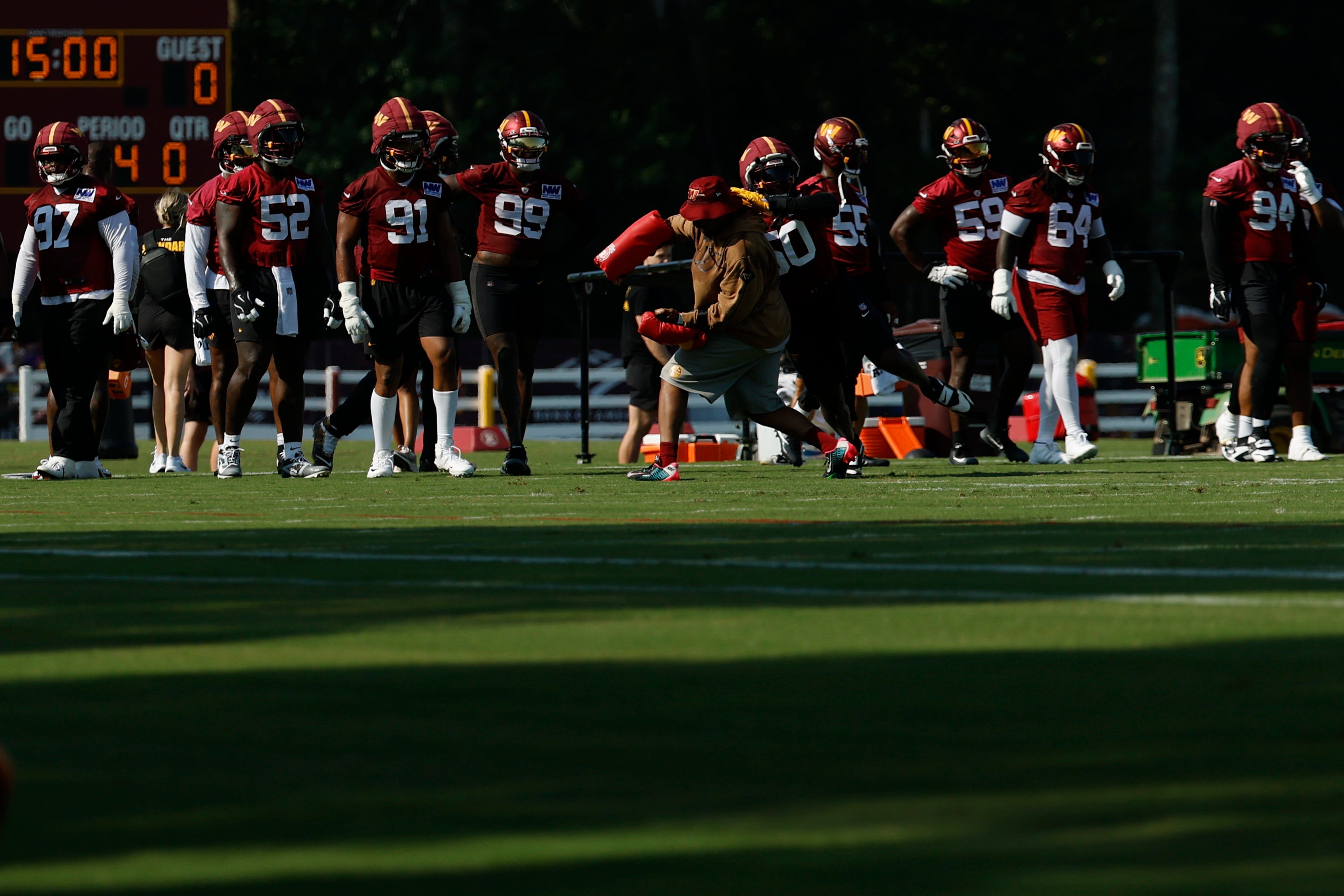 Highlights from Day 7 of Washington Commanders training camp