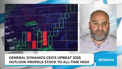 General Dynamics CEO's Upbeat 2025 Outlook Propels Stock To All-Time High