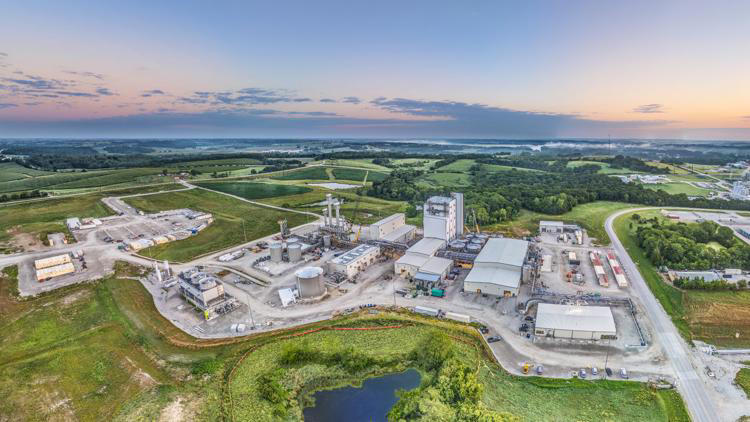 New Iowa facility turns corn into common manufacturing compound