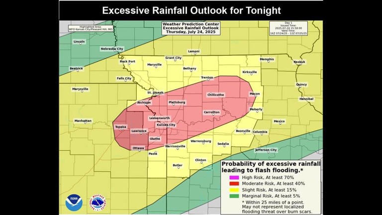 Under the bullseye: Potentially dangerous rainfall, flooding targets ...
