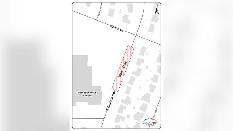 City to begin road work in front of Colorado Springs elementary school