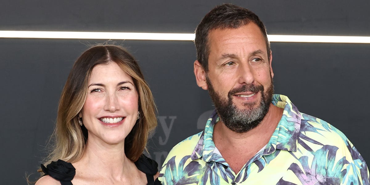 Adam Sandler Fans Missed His Rare PDA Moment on the 'Happy Gilmore 2 ...