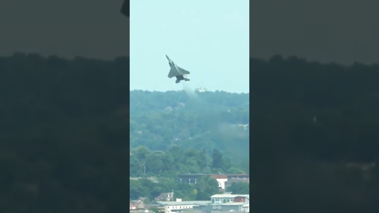F-15QA Vertical Takeoff Climb