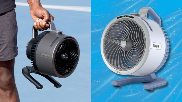 This Portable Shark Fan Blasts A Cooling Mist Up To 70 Feet — And It's ...