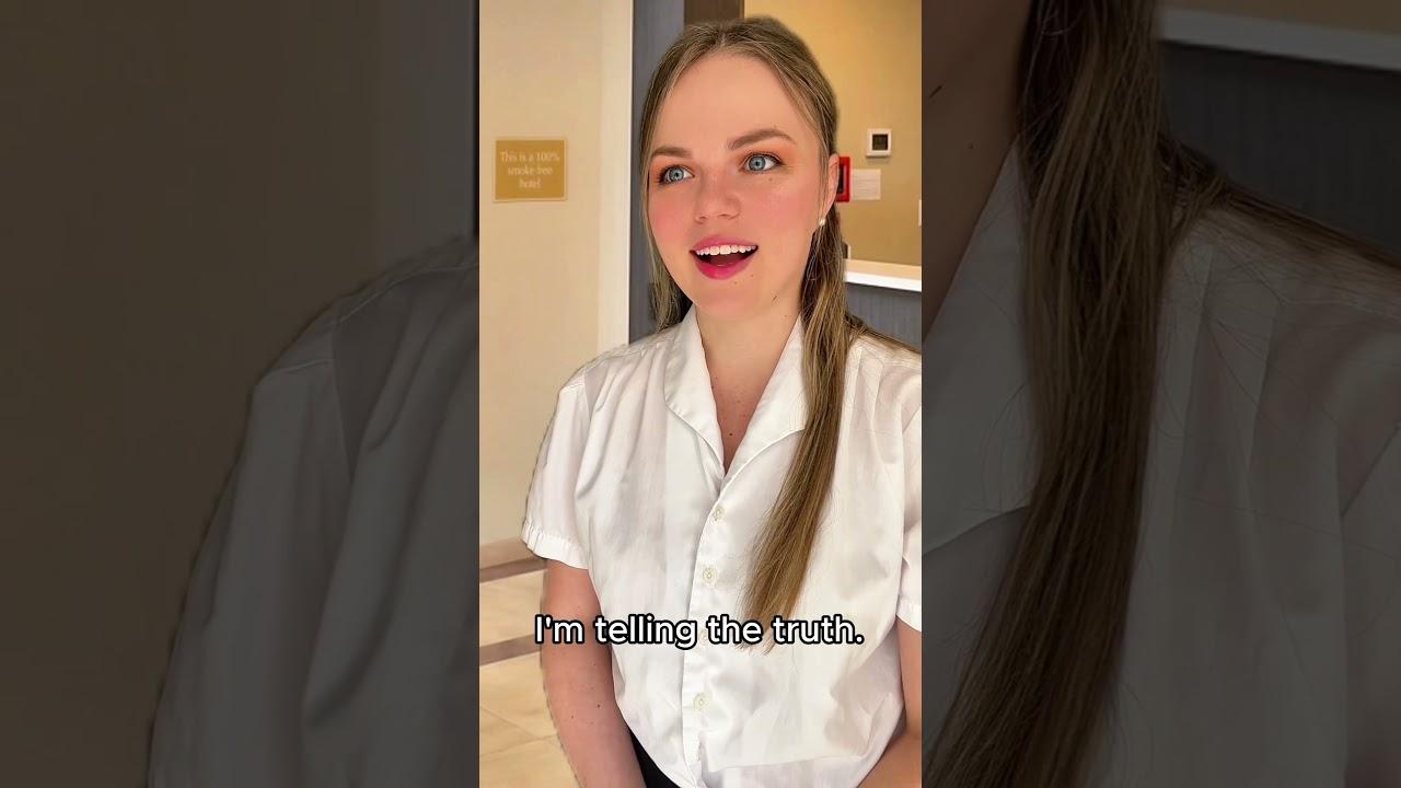 X-ray Vision 😎 #skit #hotel