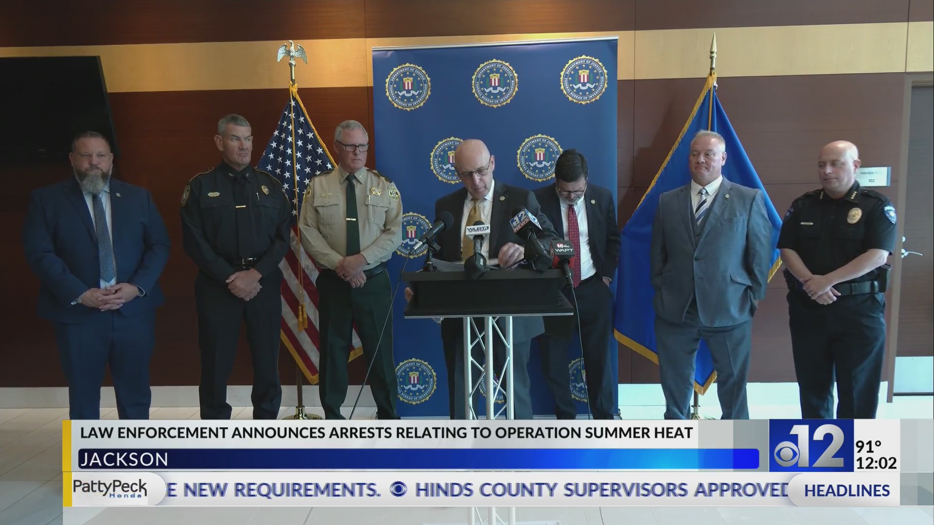 FBI operation targets gangs, violent crime in Mississippi