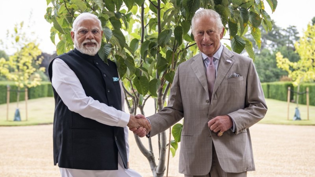 PM Modi Presents 'Mother's Tree' To UK's King Charles III At ...
