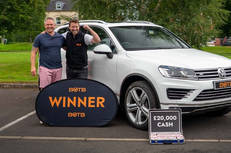 'I’m absolutely blown away': NI dad wins car and cash prize worth £100k