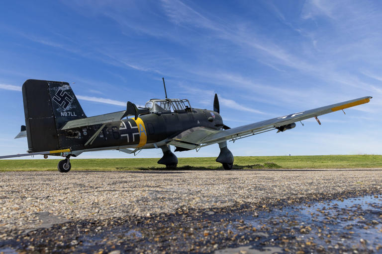 The Story Behind the Langhurst Junkers Ju 87 Stuka Replica