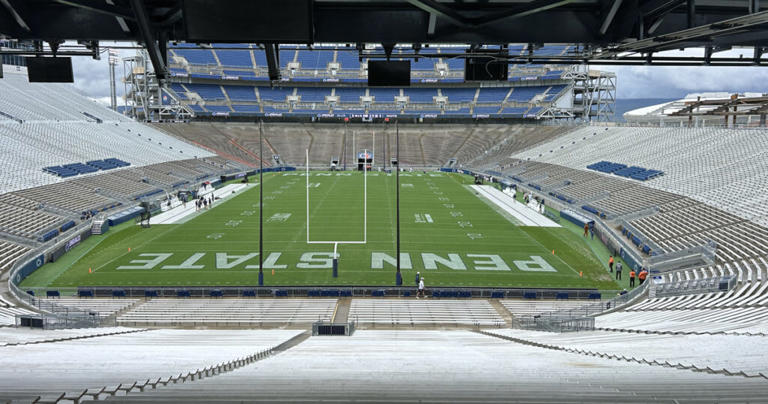 Beaver Stadium renovation update: New photos show construction progress ...