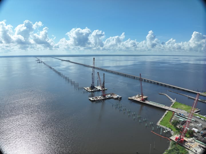 Alligator River Bridge project hits 63% completion