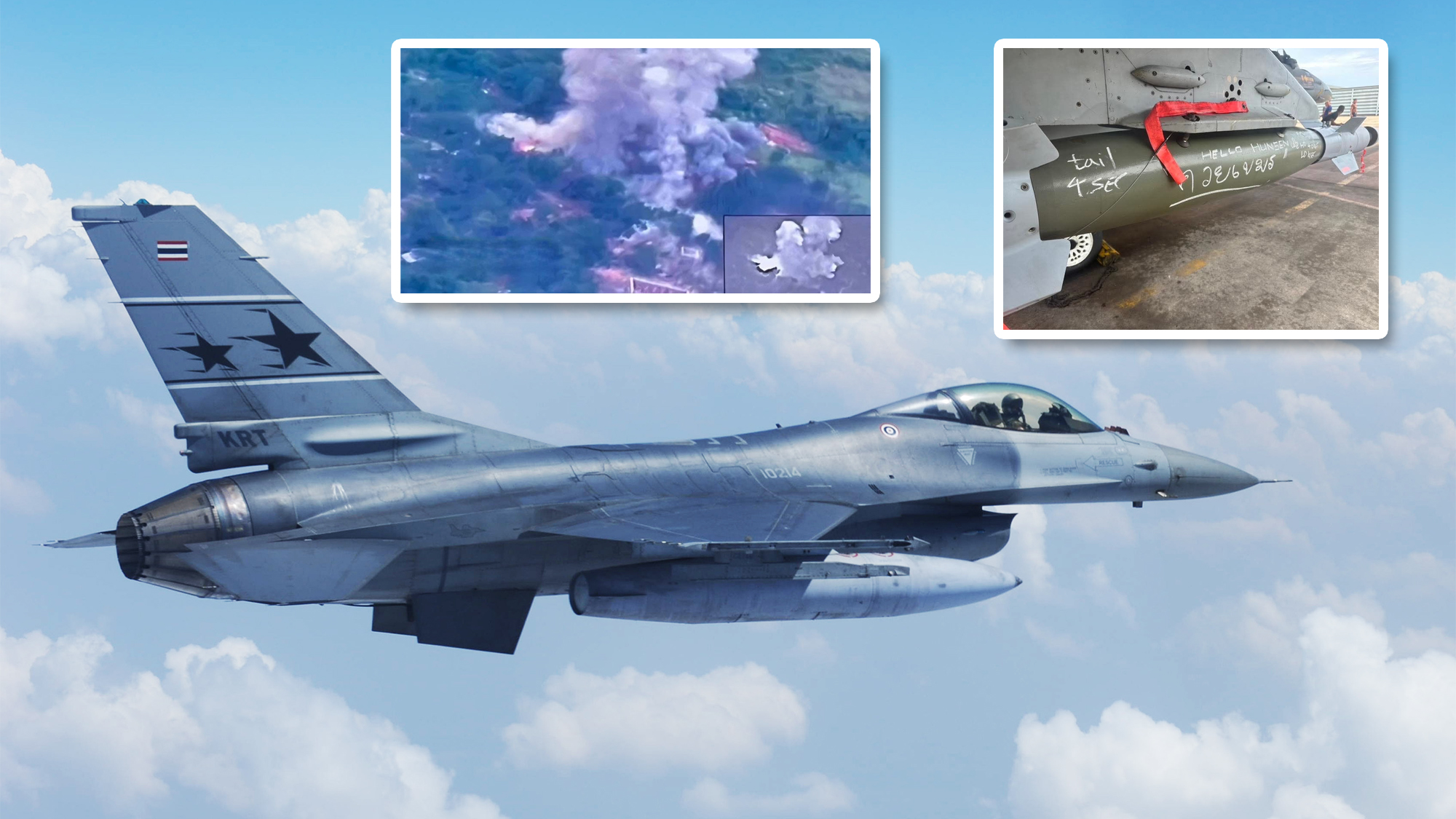 Thai F-16 Strikes Cambodia as Border Dispute Intensifies