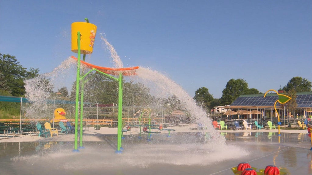 Davis Farmland says new splash park is largest of its kind in the country