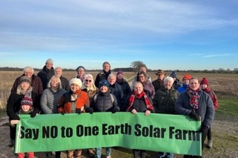 Fears over ‘destruction of beautiful countryside’ as huge solar farm is ...