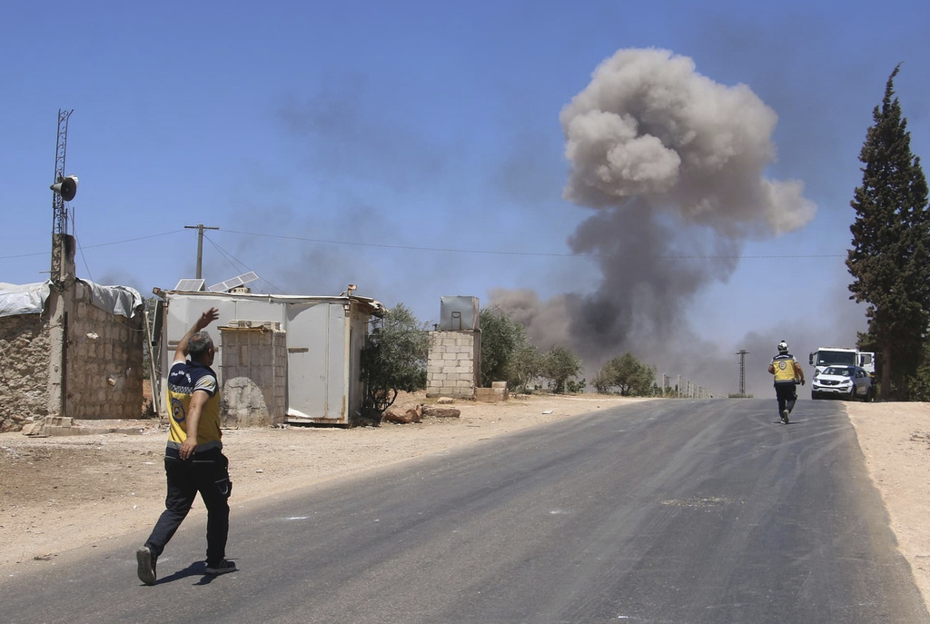 An ammunition depot explosion in Syria kills at least 7 people and ...