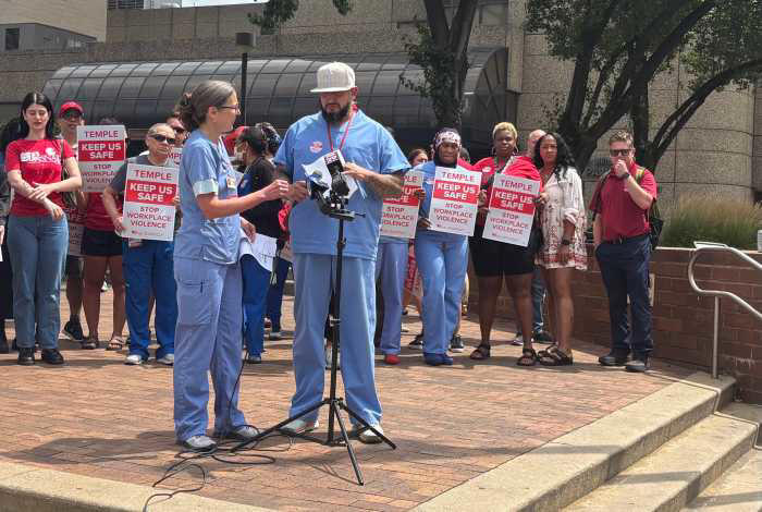 Temple nurses, techs raise safety concerns after recent active shooter ...