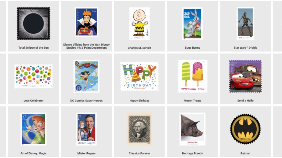 You can vote on which postage stamp USPS brings back