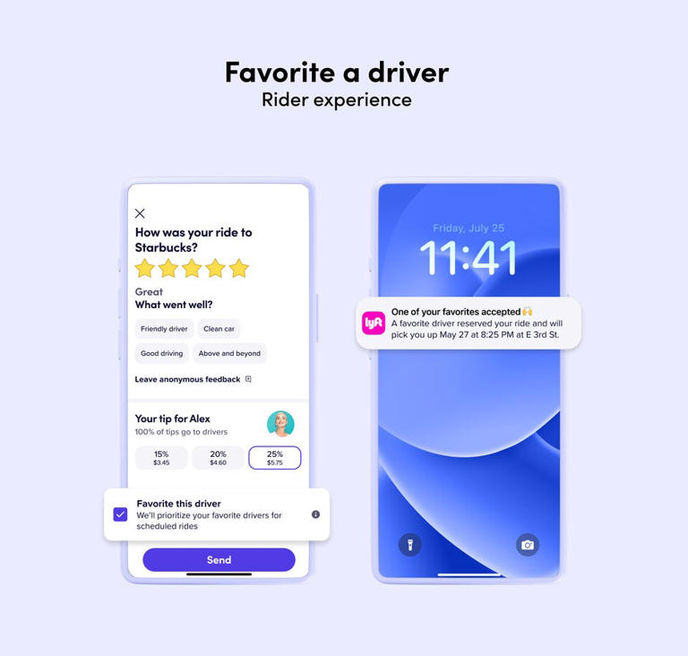 Lyft Now Lets You Favorite and Block Drivers. Here's How It Works