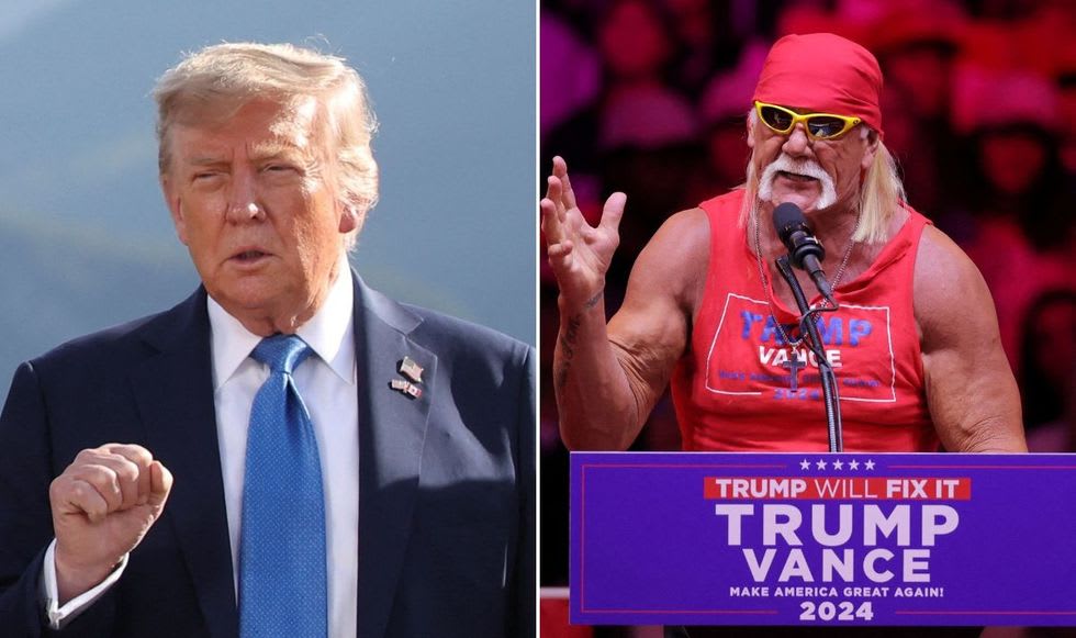 Donald Trump pays heartwarming tribute to 'big heart' Hulk Hogan after ...