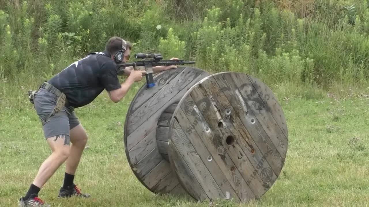 Practical Rifle course demonstration at Aurora Sportsmen's Club