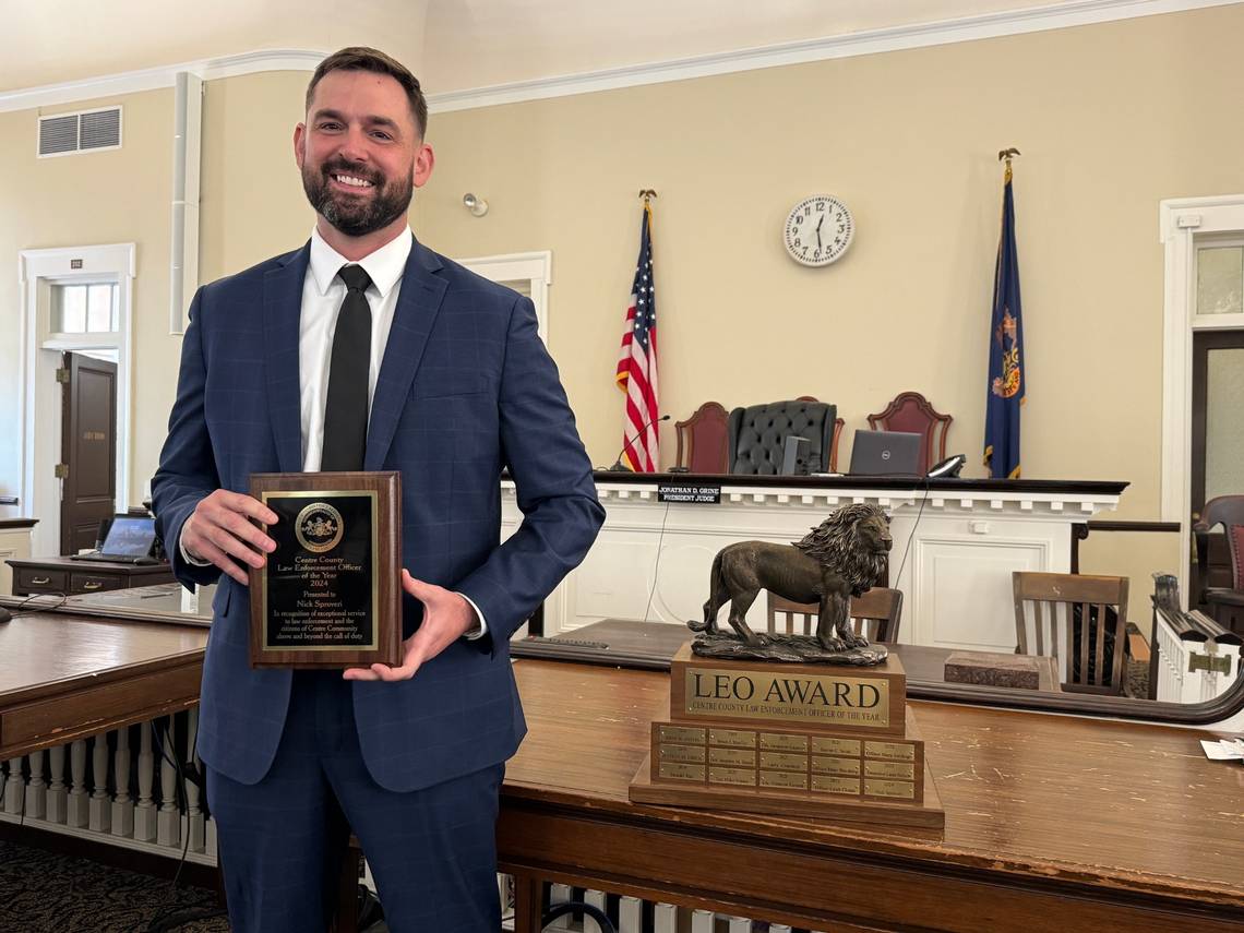 Why a Penn State police sergeant was named Centre County officer of the ...