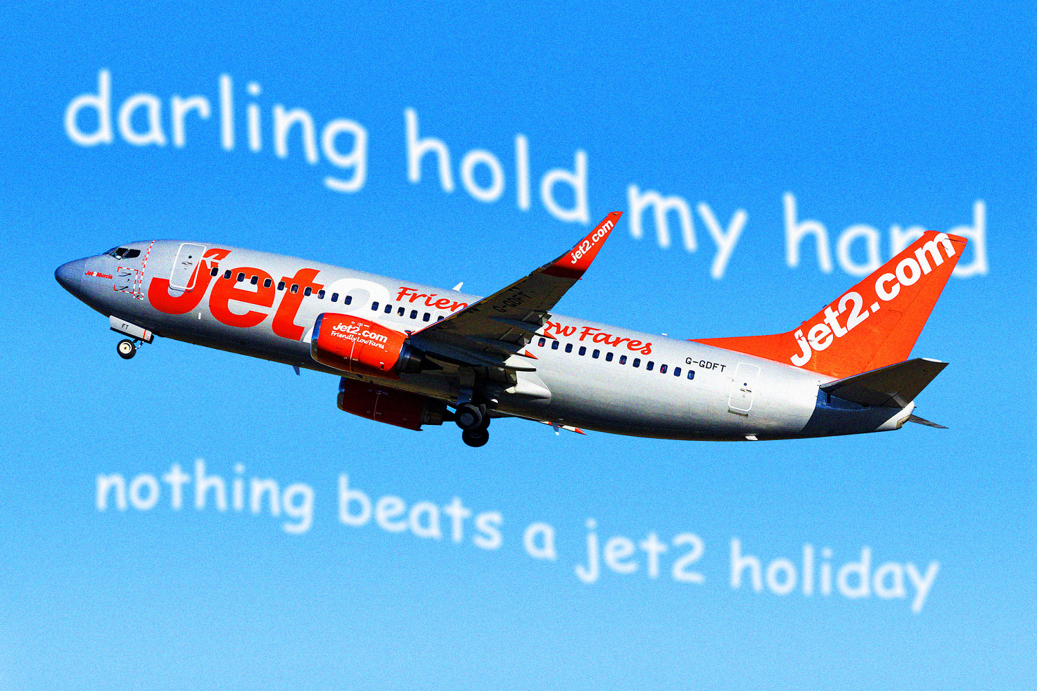'Nothing beats a Jet2 holiday.' Except maybe viral fame.