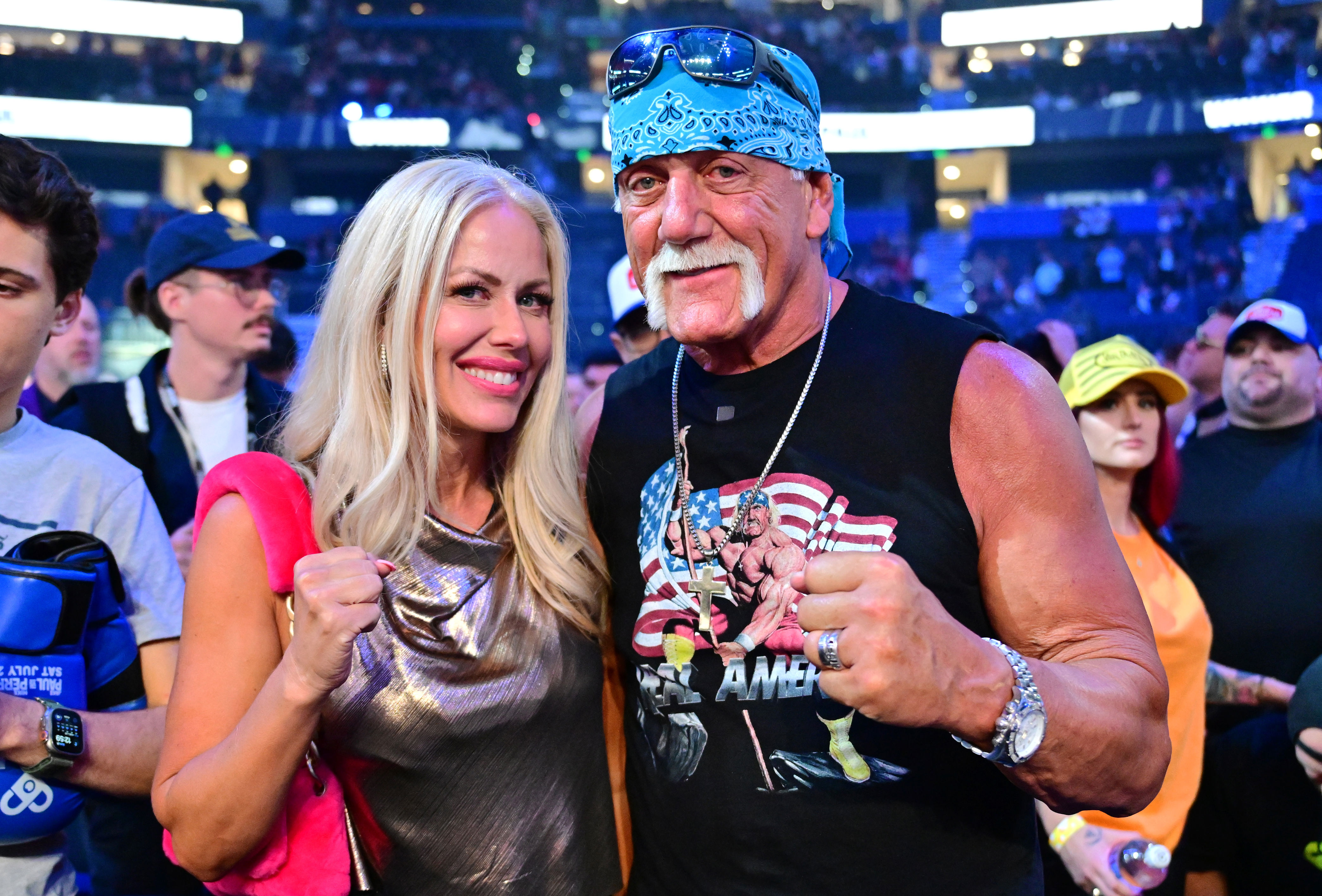 Hulk Hogan and wife Sky Daily were baptized less than 2 years before ...