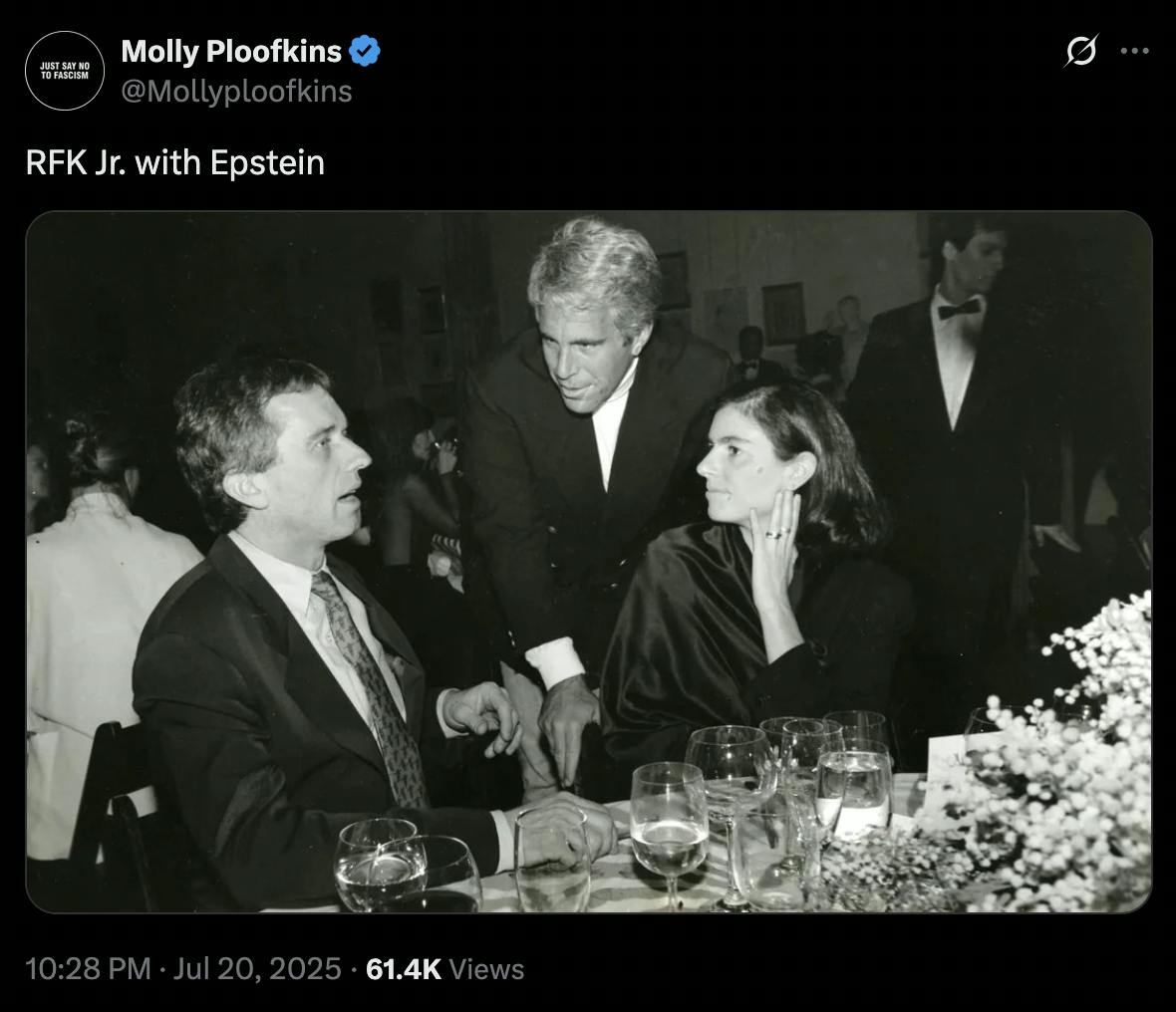 RFK Jr. Captured in Old Photos Partying With Jeffrey Epstein