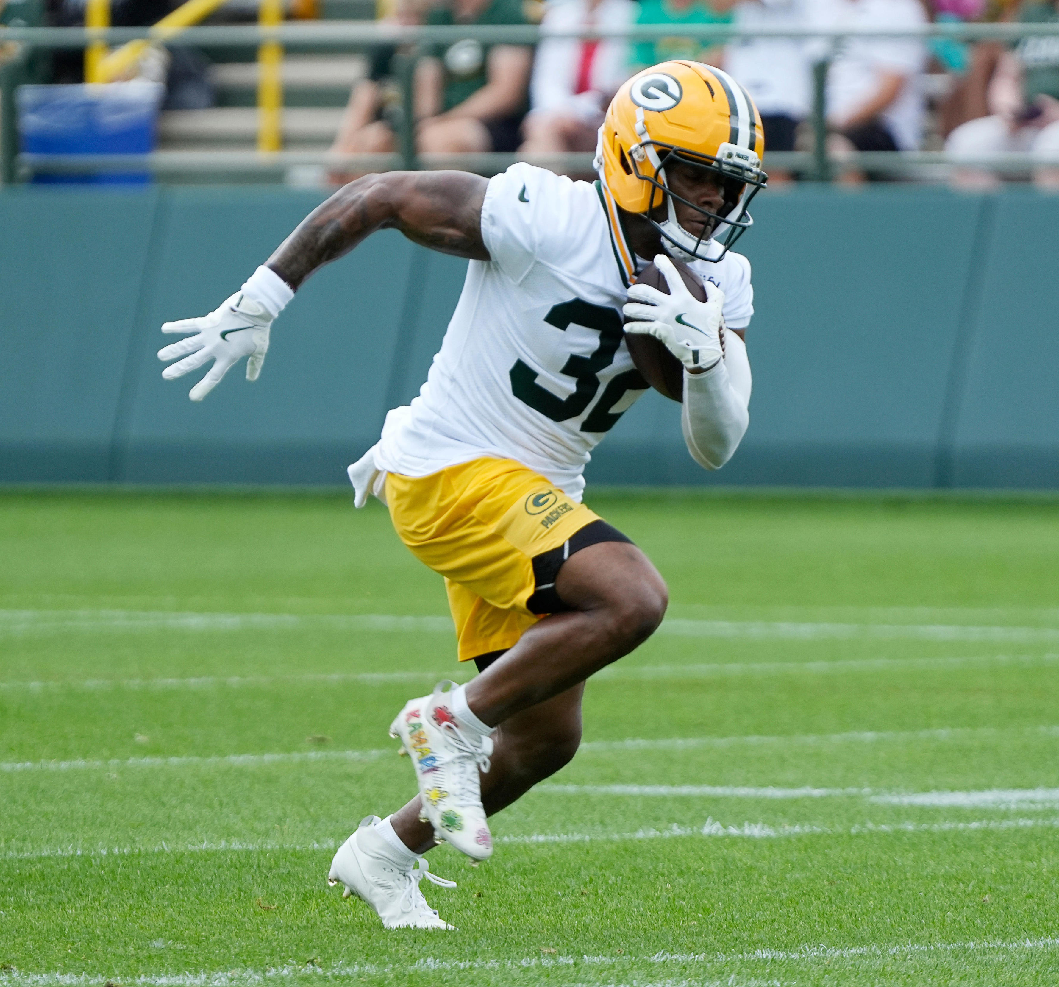 What's the Packers' running back depth chart behind Josh Jacobs?