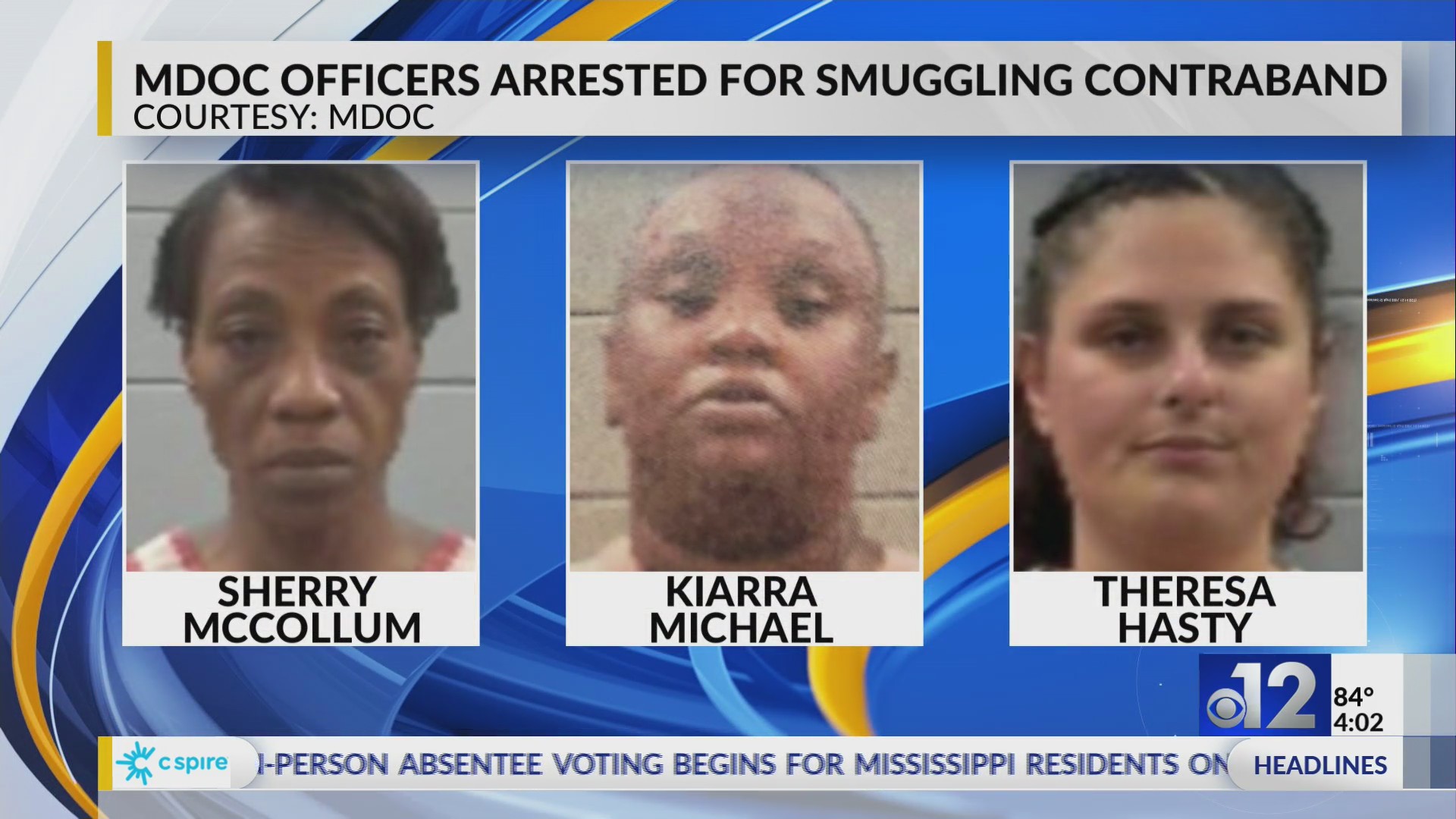 Three MDOC officers arrested for smuggling contraband