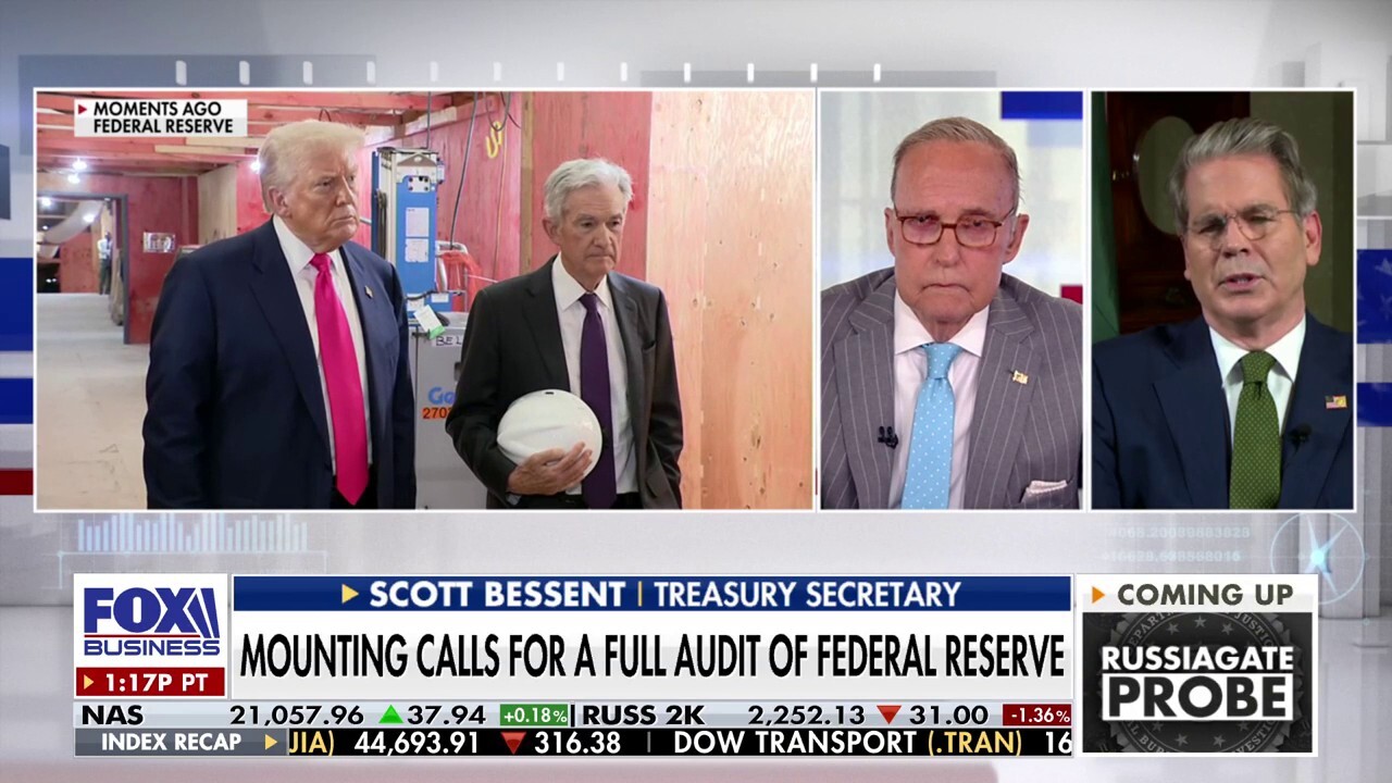 Treasury chief demands internal review of Fed Reserve, blasts its ...