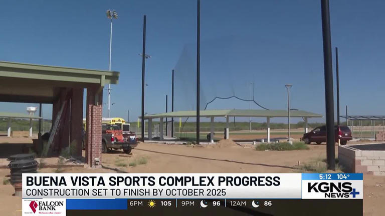 Closer look given at construction progress of delayed Laredo sports complex