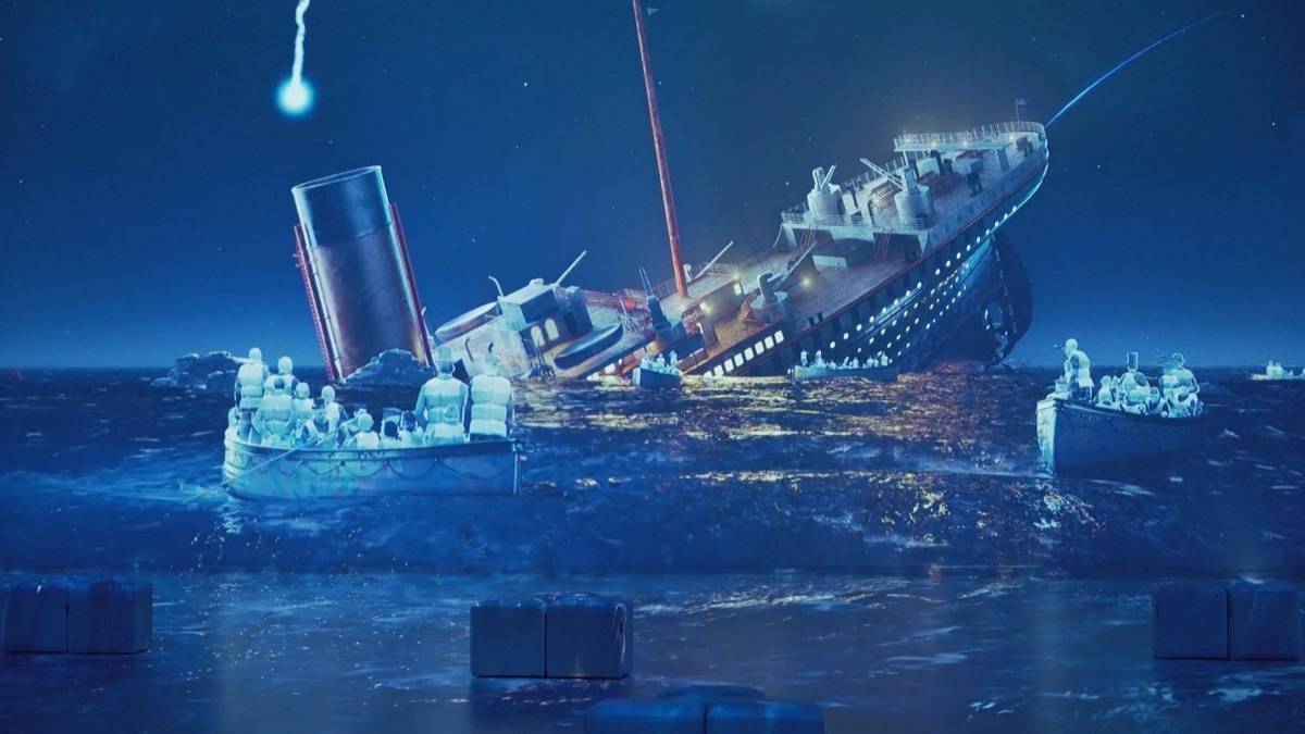Há uma nova exposição imersiva sobre o Titanic com realidade virtual e ...