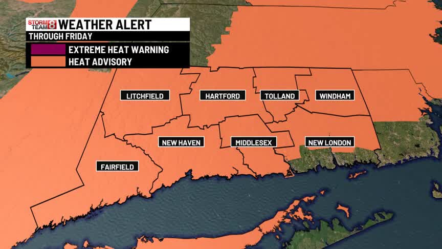 Warm and muggy overnight with hot and humid conditions for Friday along ...