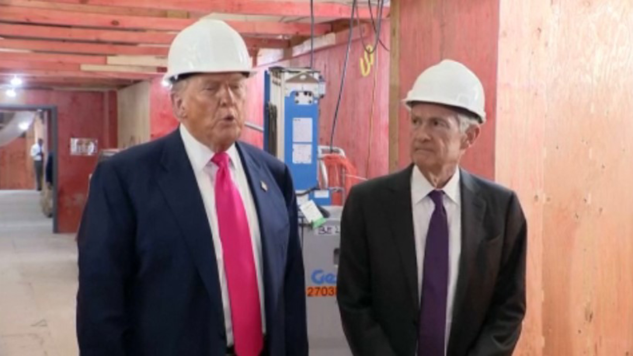 Trump insists 'no tension' with Powell after meeting despite awkward ...