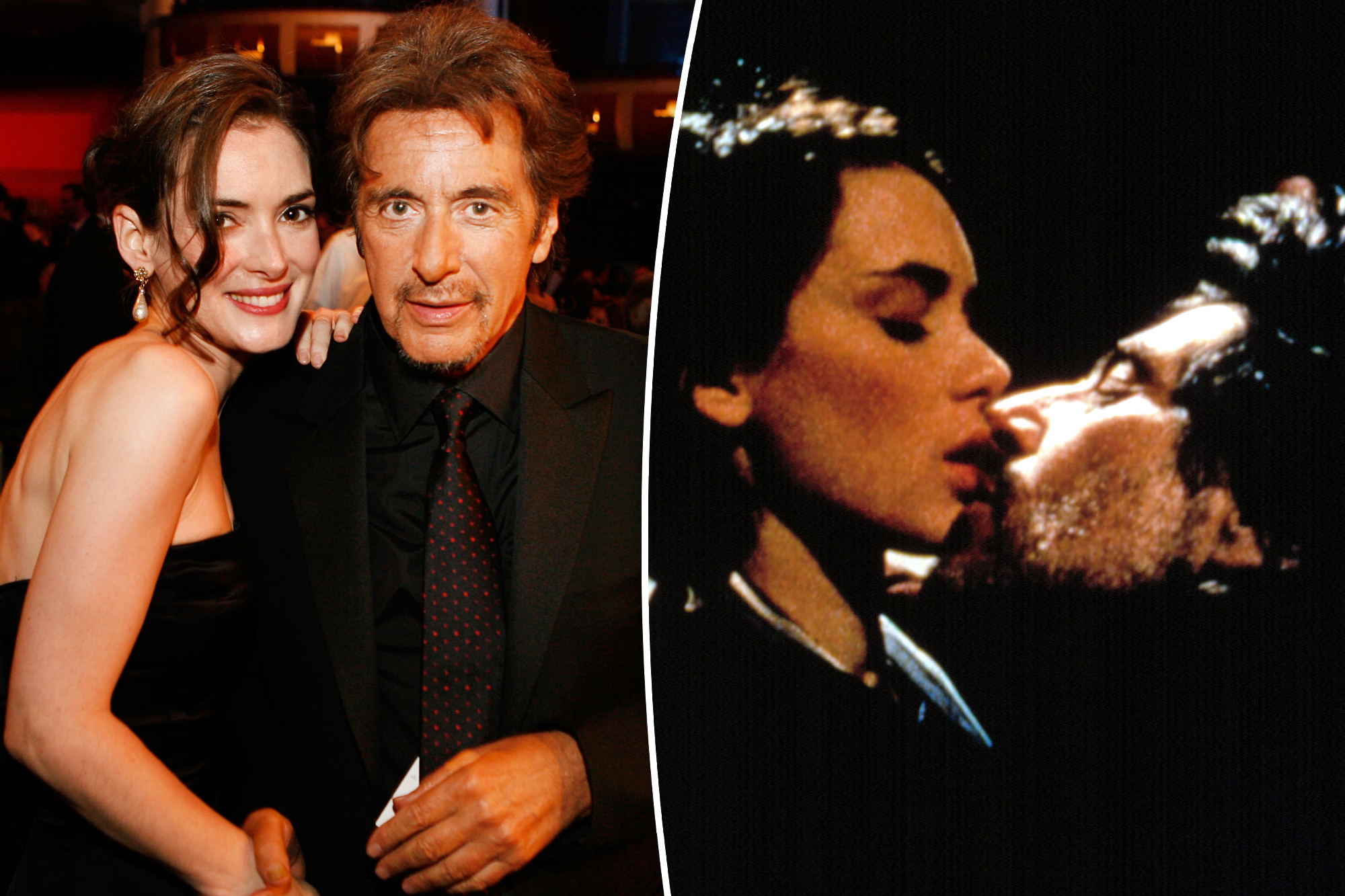 Winona Ryder reveals she was absolutely in love with Al Pacino while ...