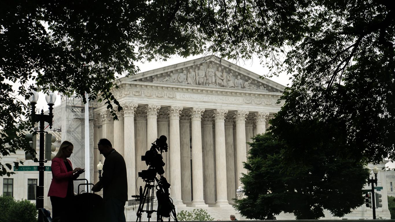 Supreme Court temporarily pauses rollbacks to the Voting Rights Act